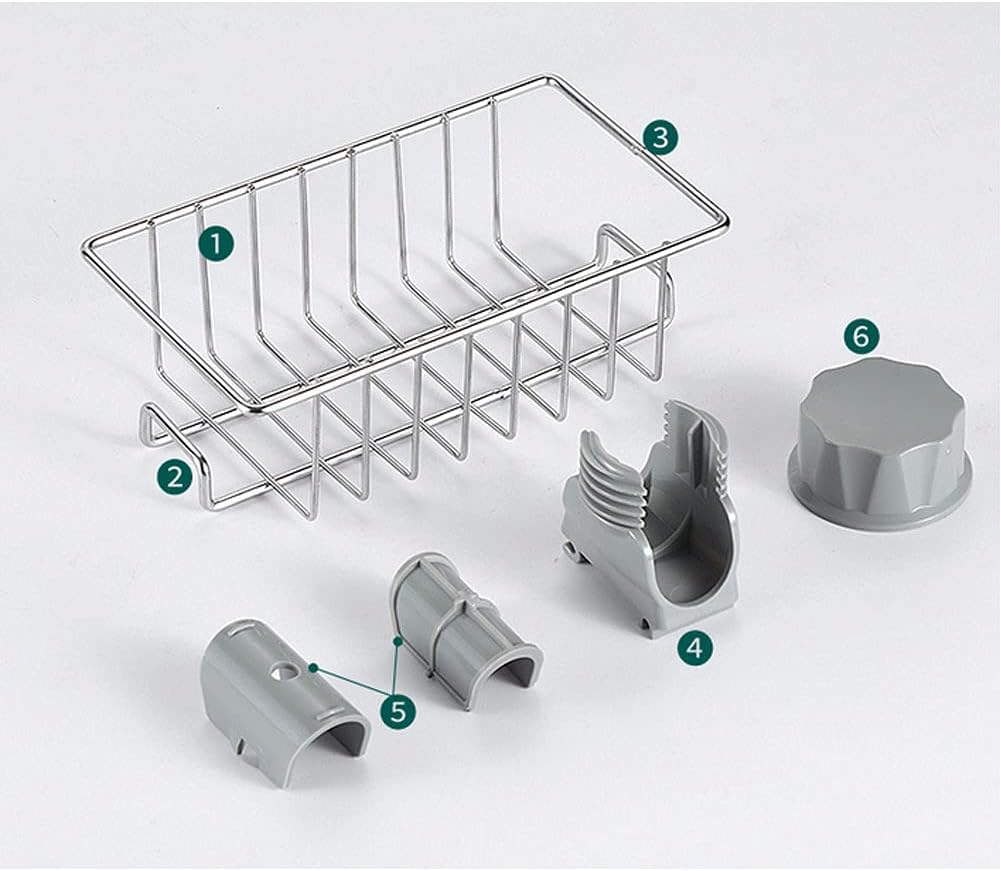 Steel Faucet Rack with box packaging – The Lazy Shop